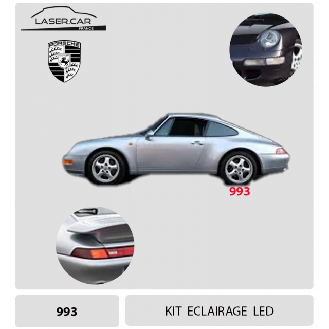 Kit LED COMPLET pour PORSCHE
