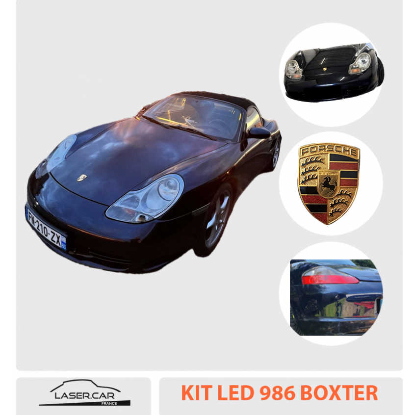 Kit ECLAIRAGE LED COMPLET POUR PORSCHE 986 BOXTER